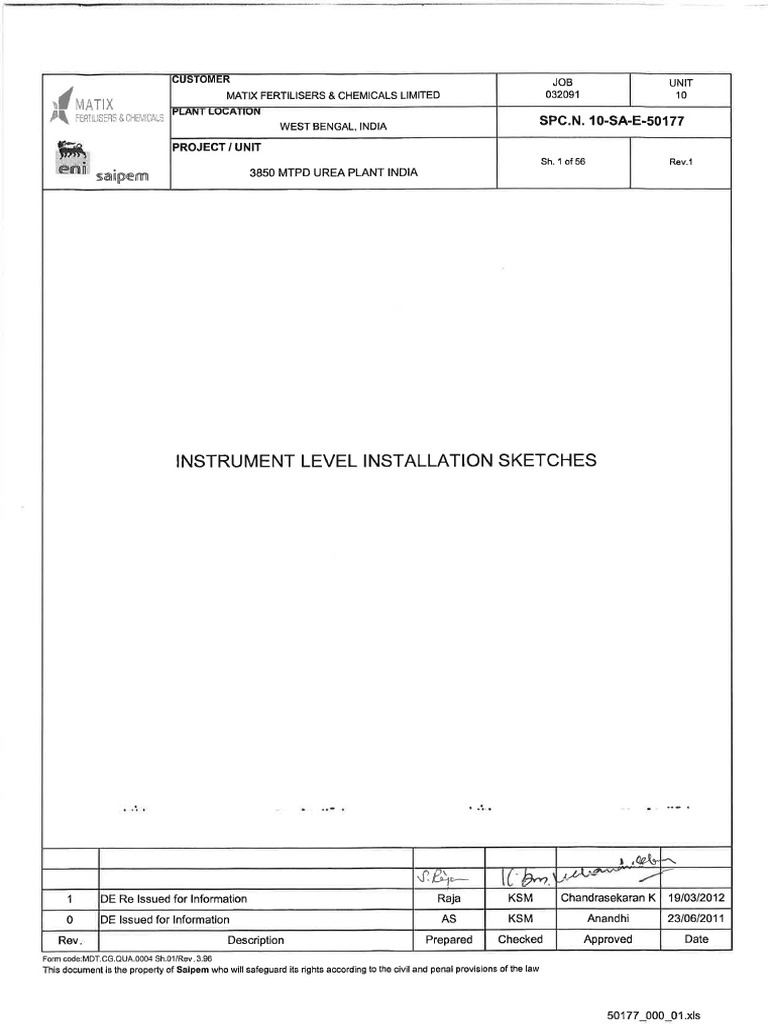Instrument level location | PDF