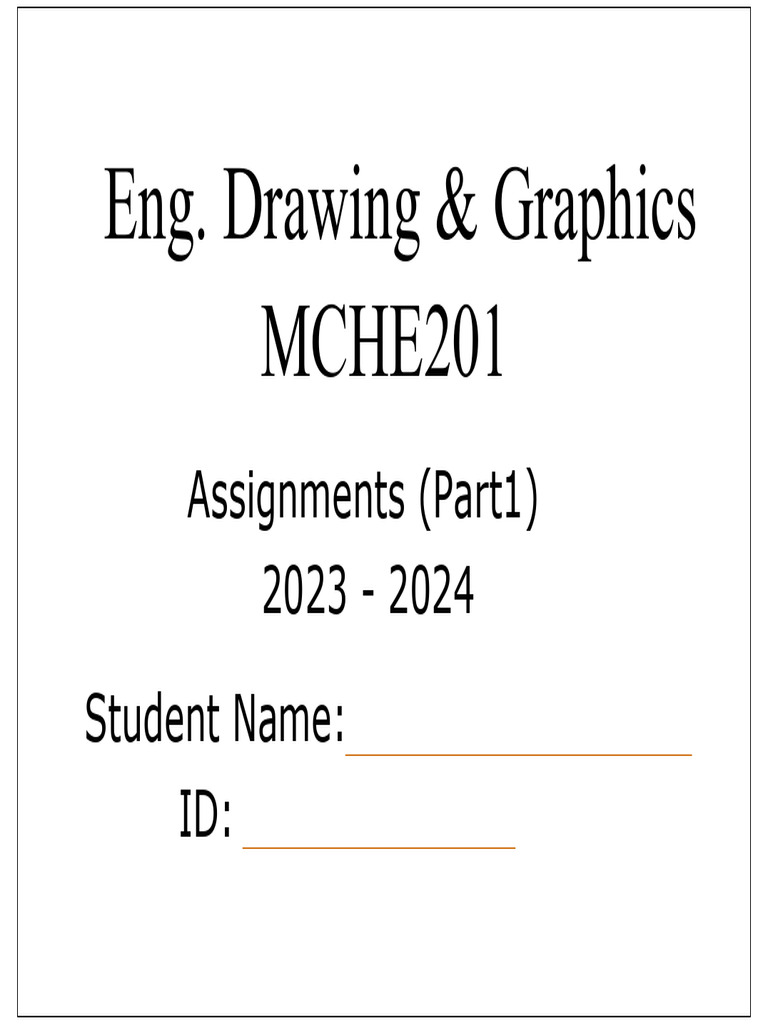 Eng Drawing | PDF | Analytic Geometry | Elementary Geometry