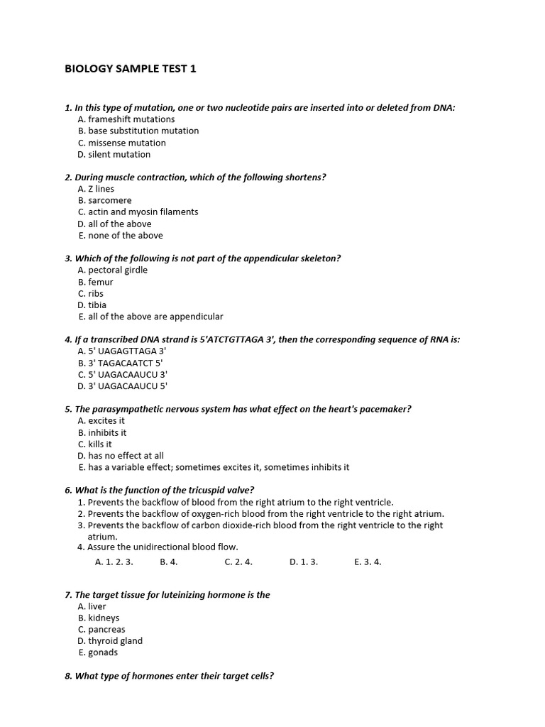 Saple Test - VET Budapest | PDF