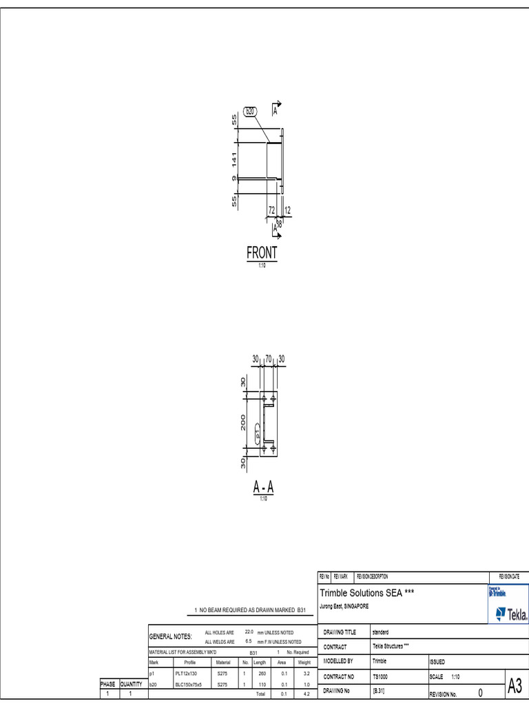 B31 - Standard - Rev - Model | PDF