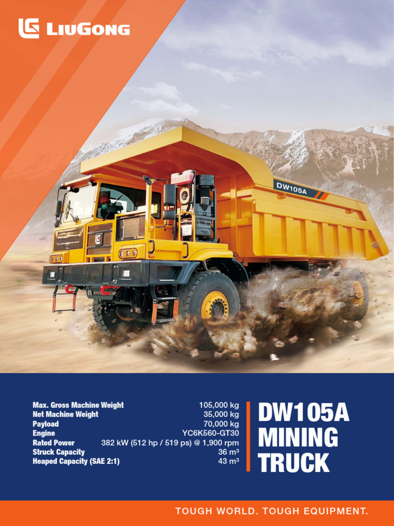 Liugong 105T Specifications | PDF