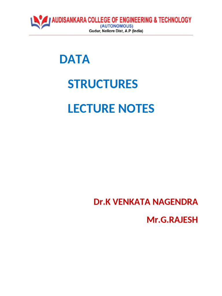 Data Structure | PDF