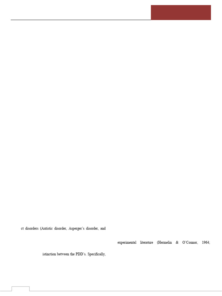 An Study of Weak Central Coherence in Children Having Autism Spectrum ...