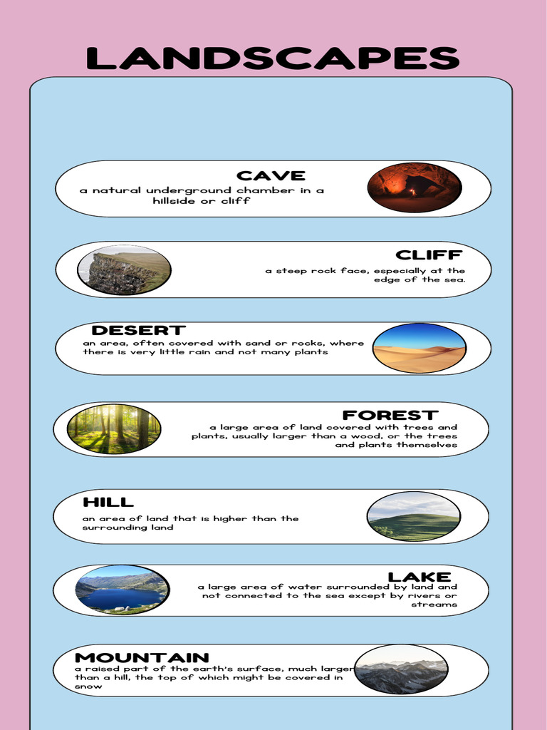 Visual Arts Natural and Built Environment Aesthetics Infographic in ...