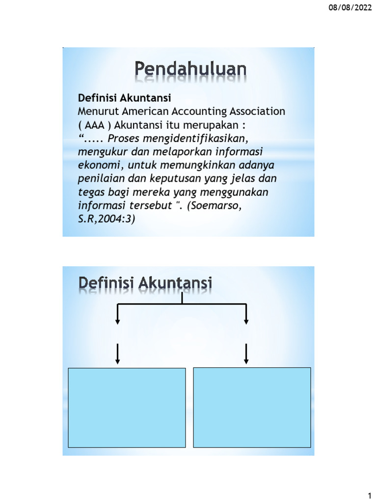 Modul & Bahan Ajar Dasar-Dasar Akuntansi | PDF
