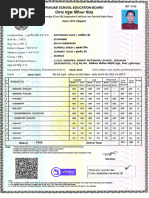 SSLC Marks Card | PDF