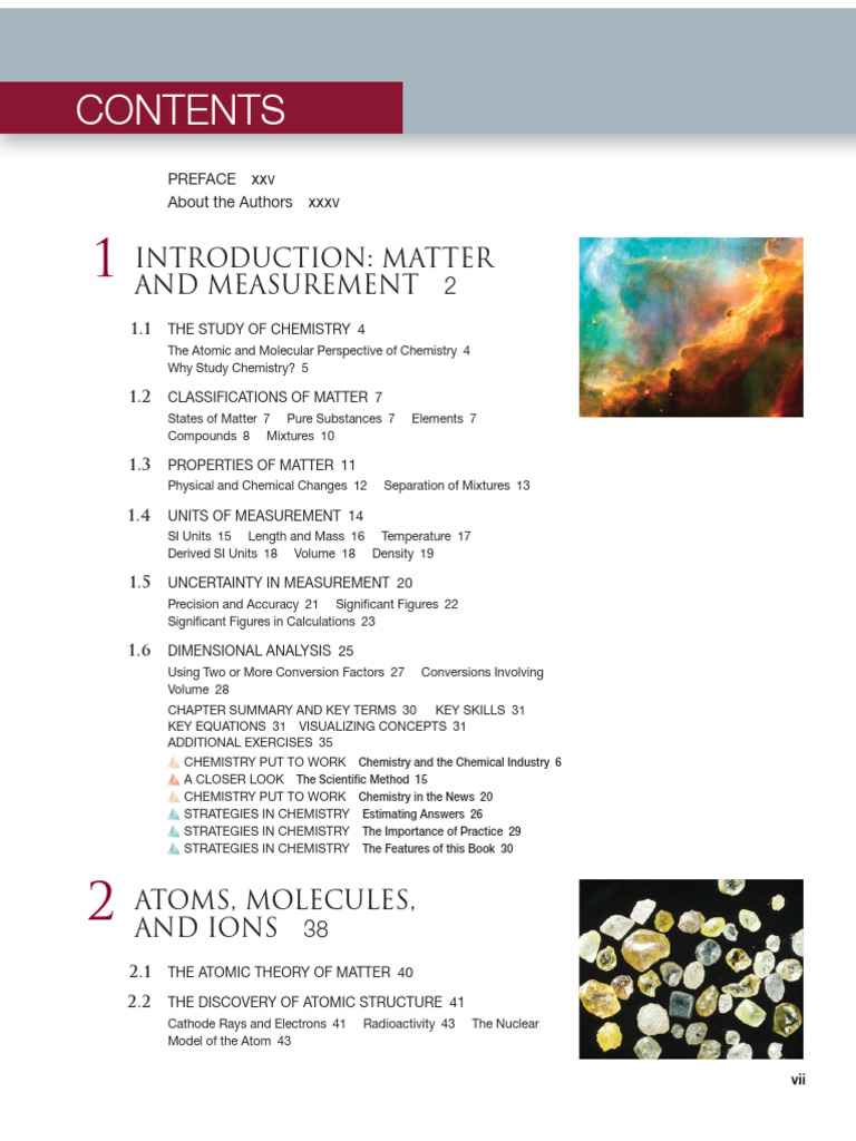 Introduction To Matter and Measurement | PDF
