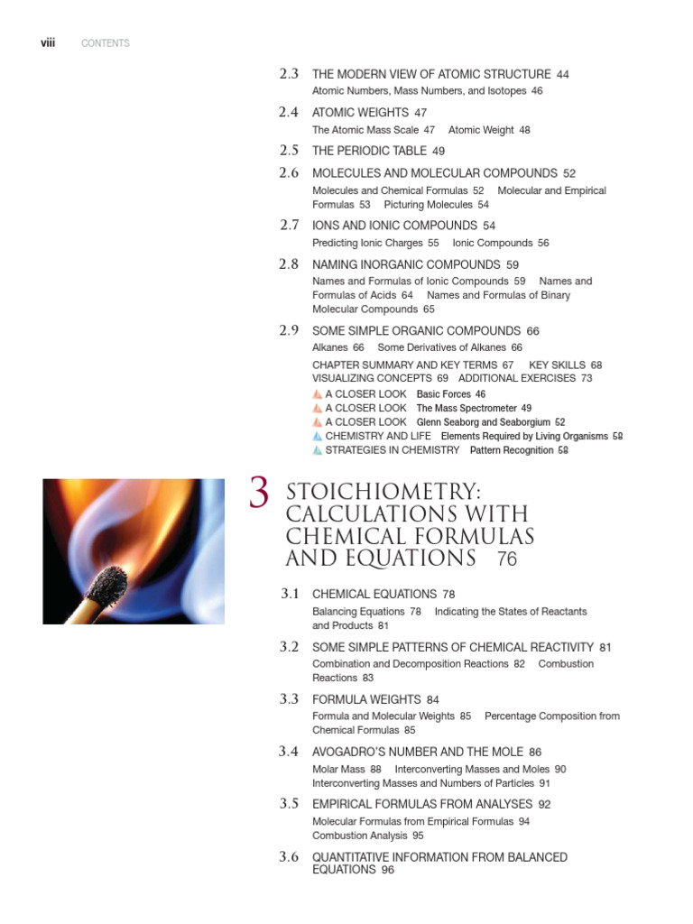 Stoichiometry - Calculations With Chemical Formulas and Equations | PDF