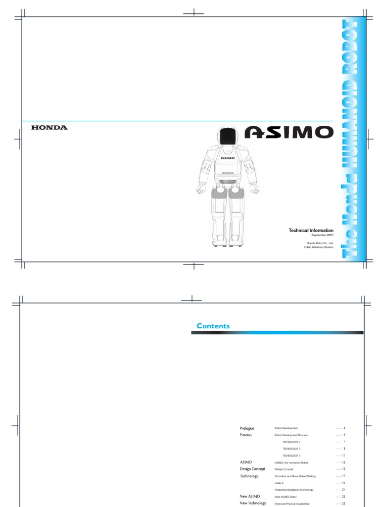 ASIMO Robot: Advances in Walking Stability | PDF