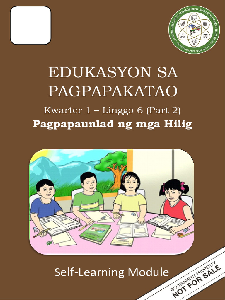 EsP 7-Q1-SLK6-V2 | PDF