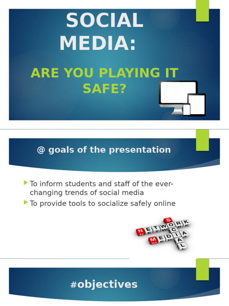 Social Media Safety | PDF