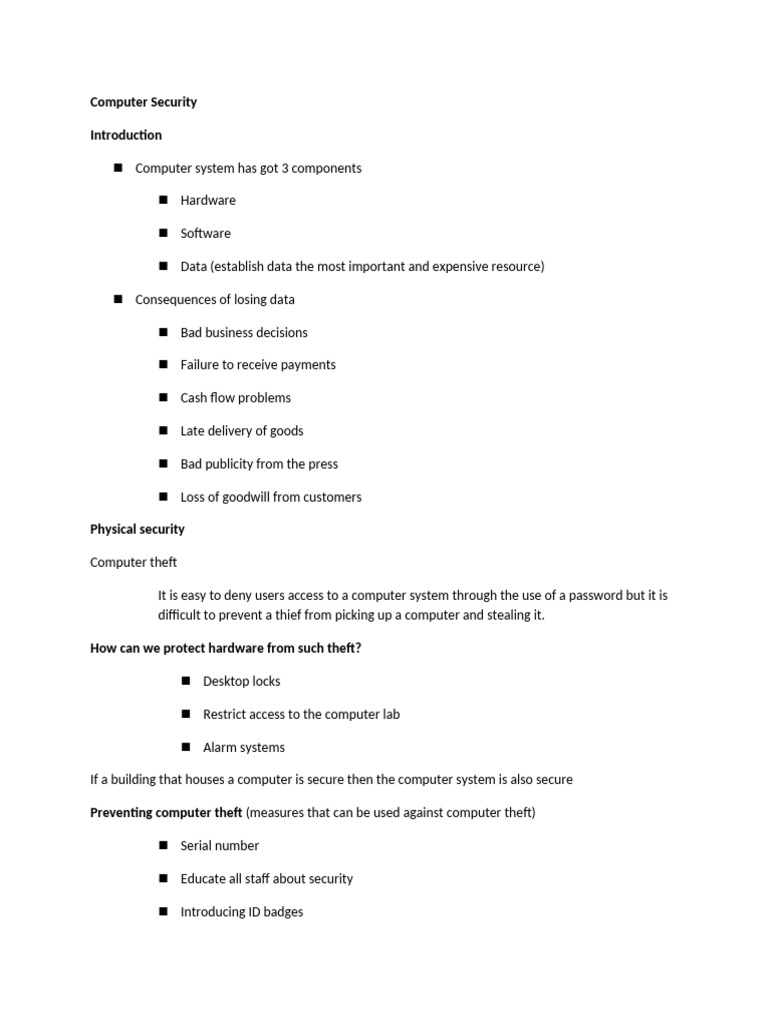 Computer Security | PDF