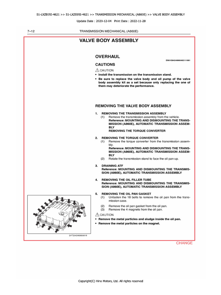 Valve Body | PDF