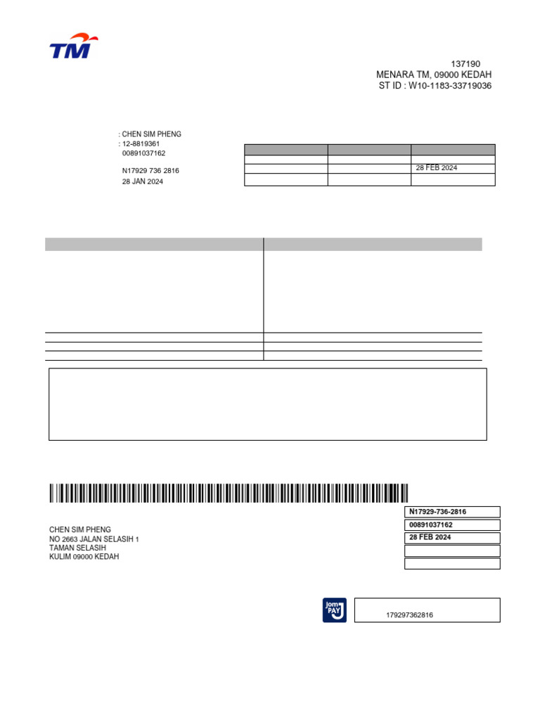 Chen Sim Pheng Bill Jan | PDF