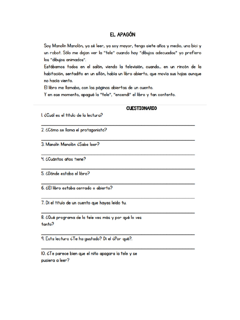 El Apagon | PDF
