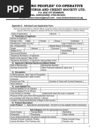 SACCO Loan Application Form | PDF | Loans | Banking