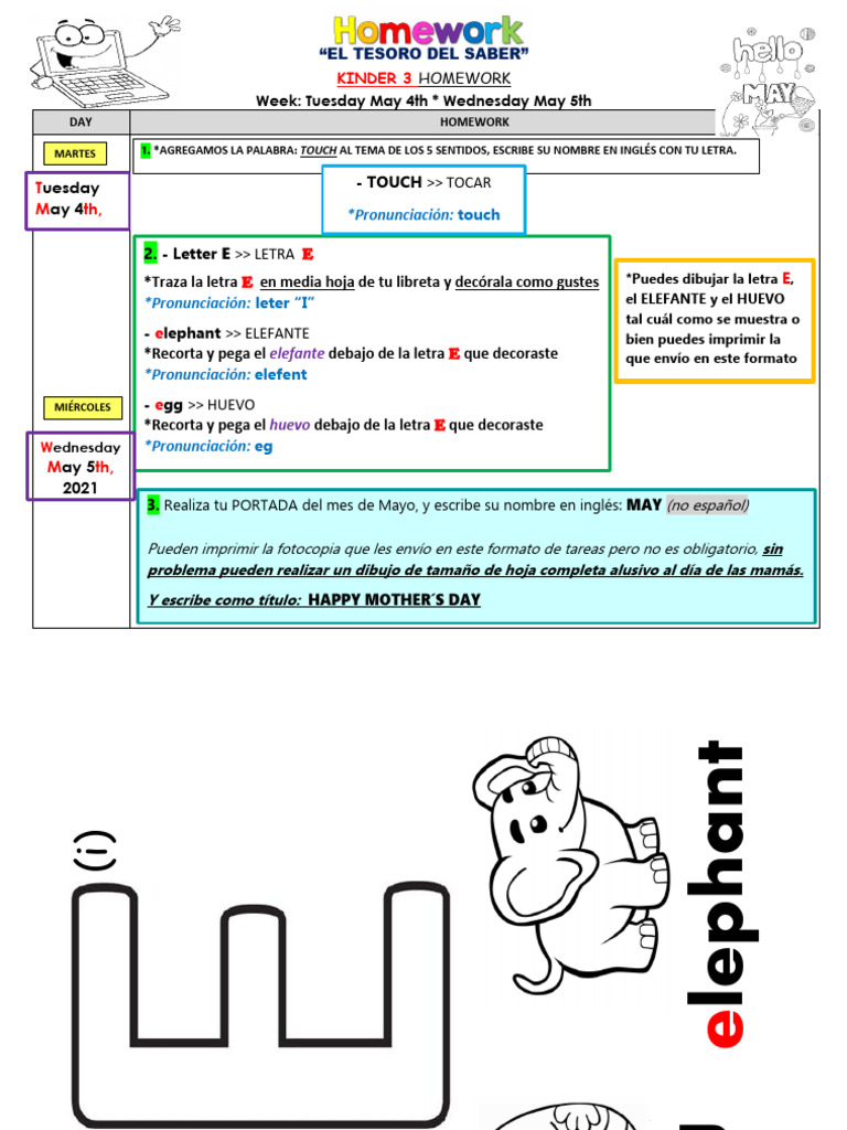 K3 HOMEWORK 4 y 5 MAYO | PDF