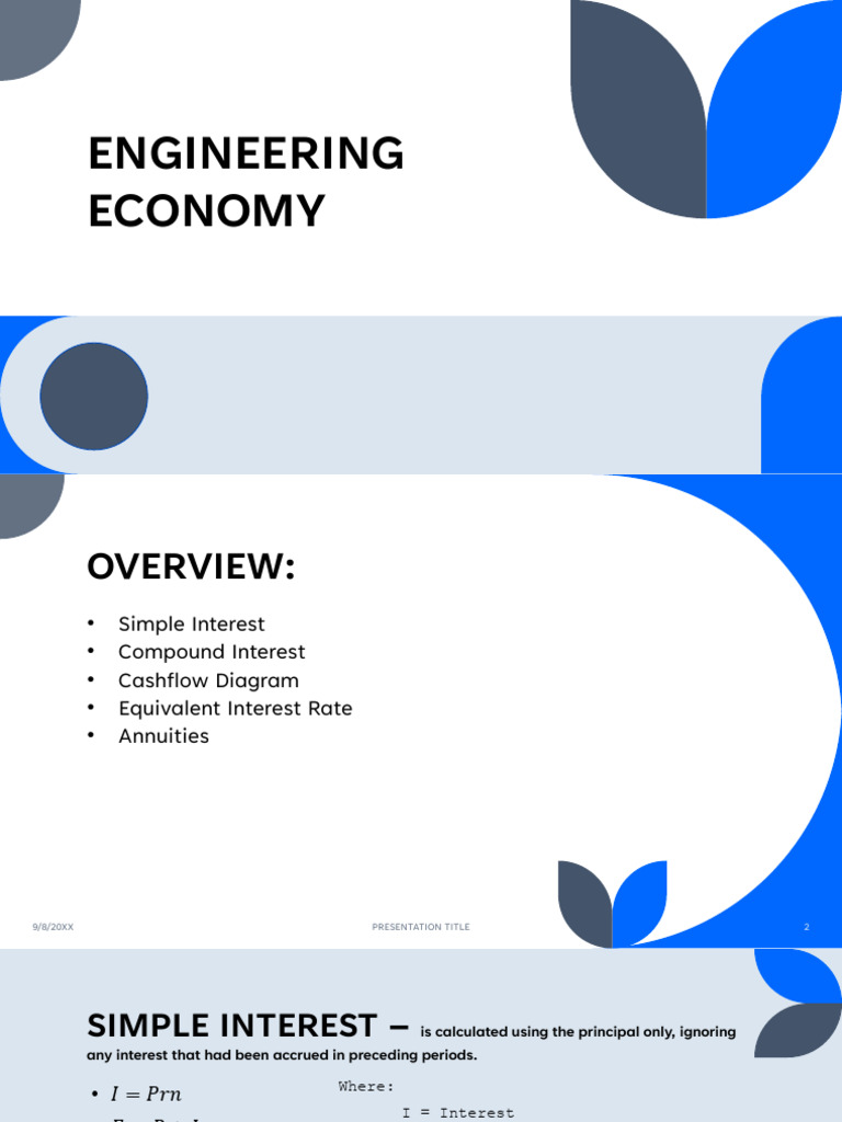 Engineering Economy | PDF