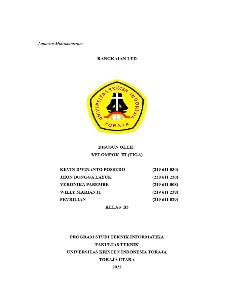 Laporan Praktikum | PDF