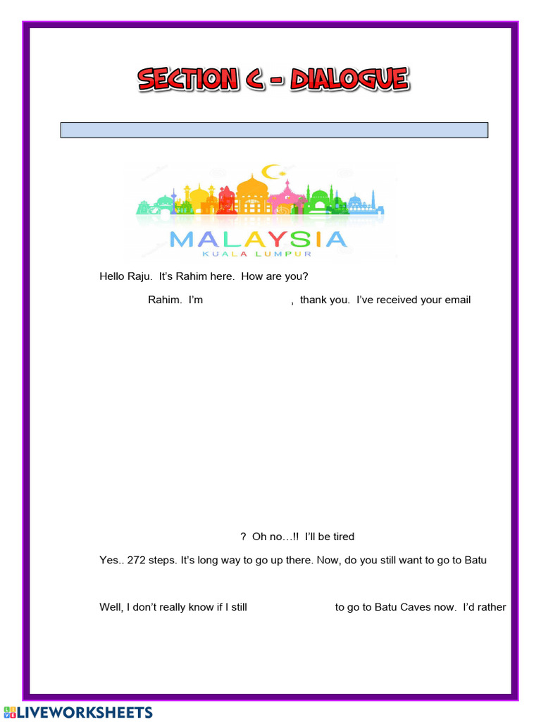 Section C Fill in The Blanks | PDF