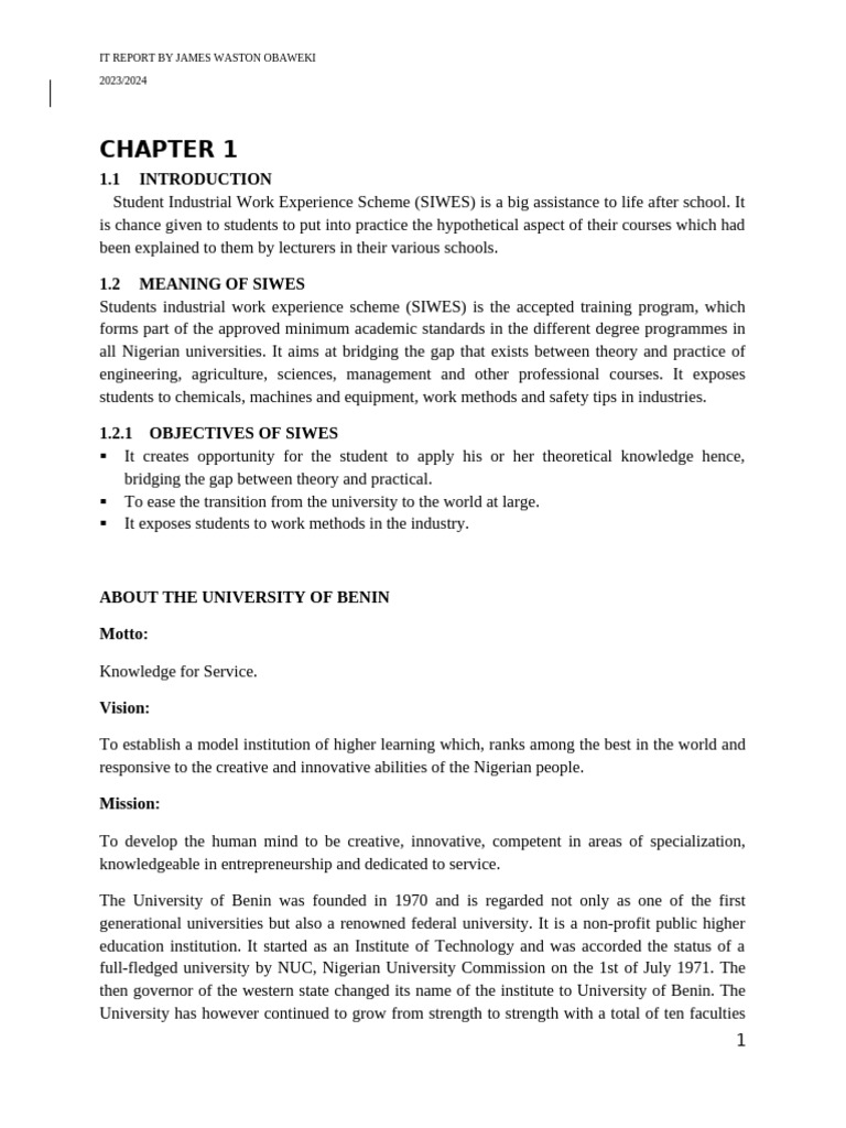 Waston It CHAPTERS | PDF