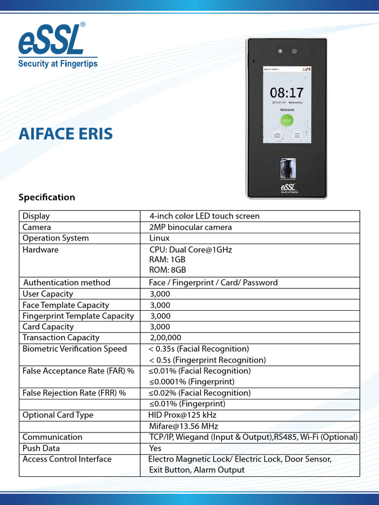 Aiface Eris | PDF