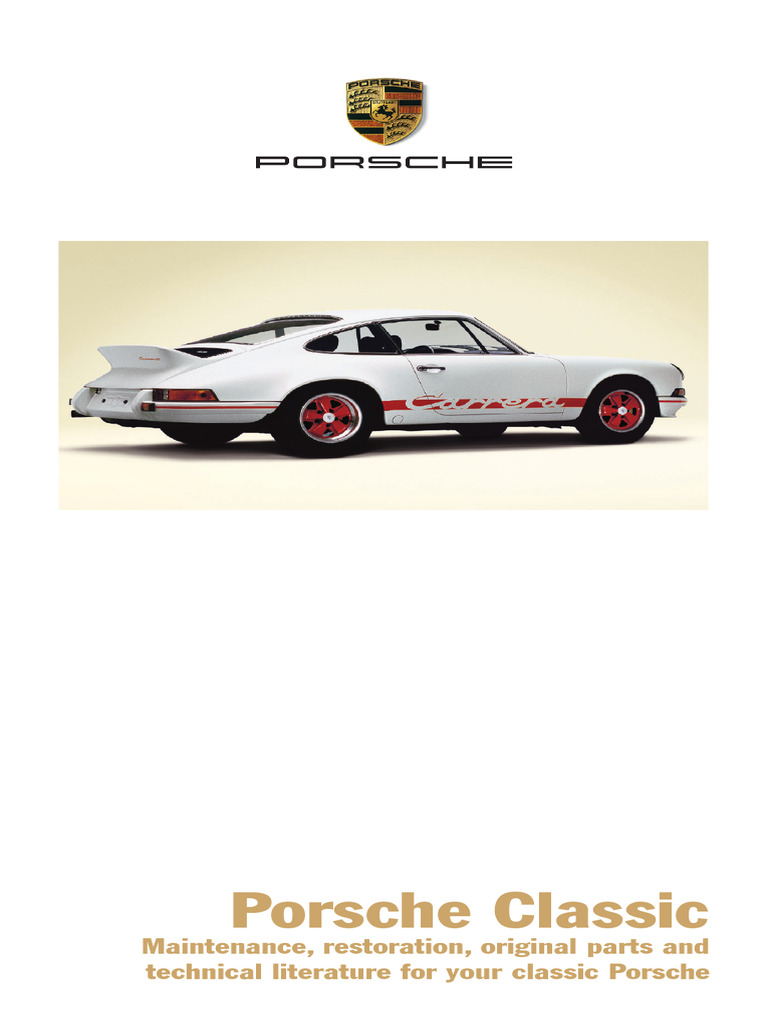 (Porsche Classic Card Exclusive Benefits) (PDF For Download) | PDF