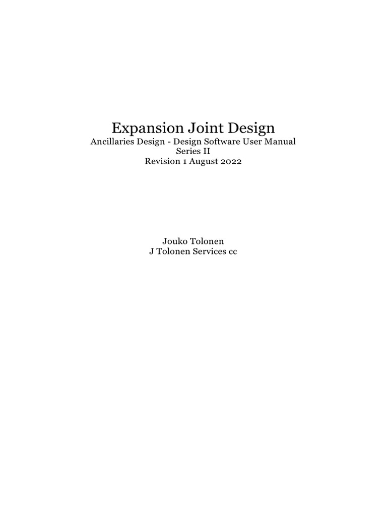 Ancillaries II User Manual | PDF | Pipe (Fluid Conveyance) | Computer File