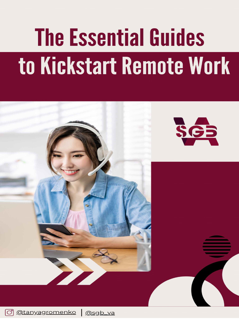 The Essentials Guides To Kickstart Remote Work - 11zon | PDF