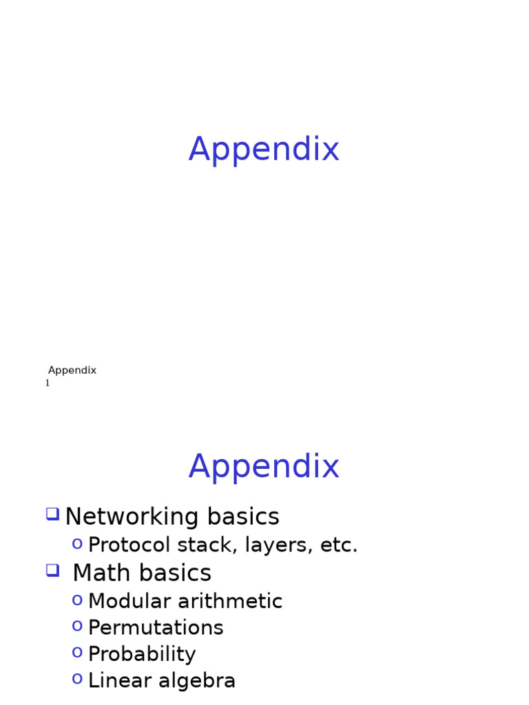 6 Appendix | PDF