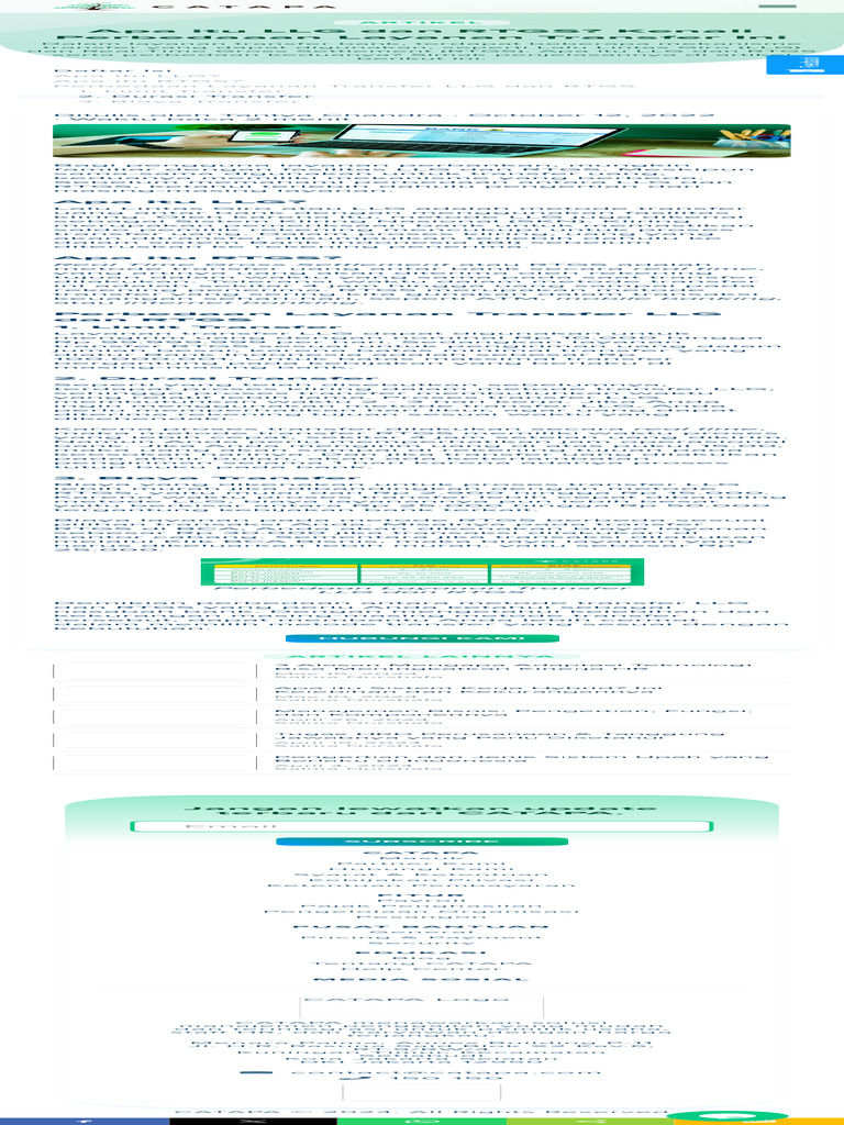 Apa Itu LLG Dan RTGS Kenali Perbedaaan Layanan Transfer Ini CATAPA Blog ...