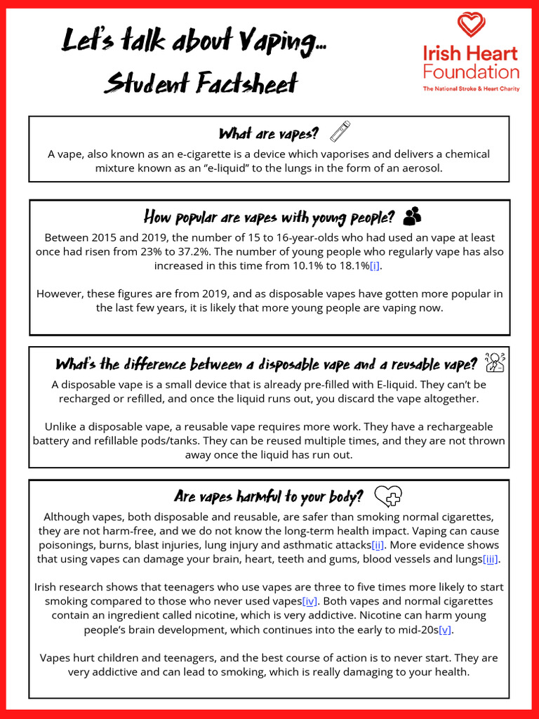 Lets-Talk-about-Vaping-Student-Fact-Sheet | PDF
