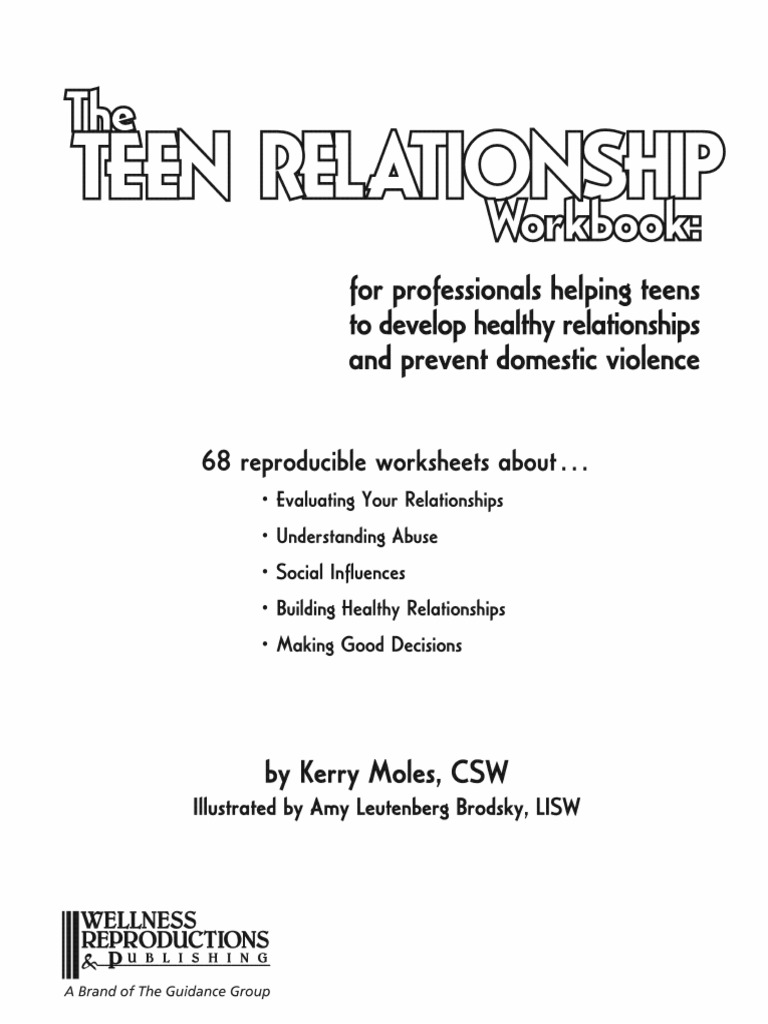Teen Relationship Workbook | PDF