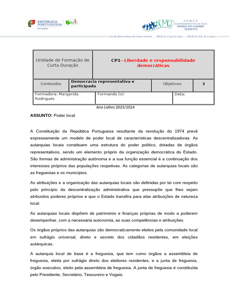 CP1 Ficha 2 DR3 | PDF