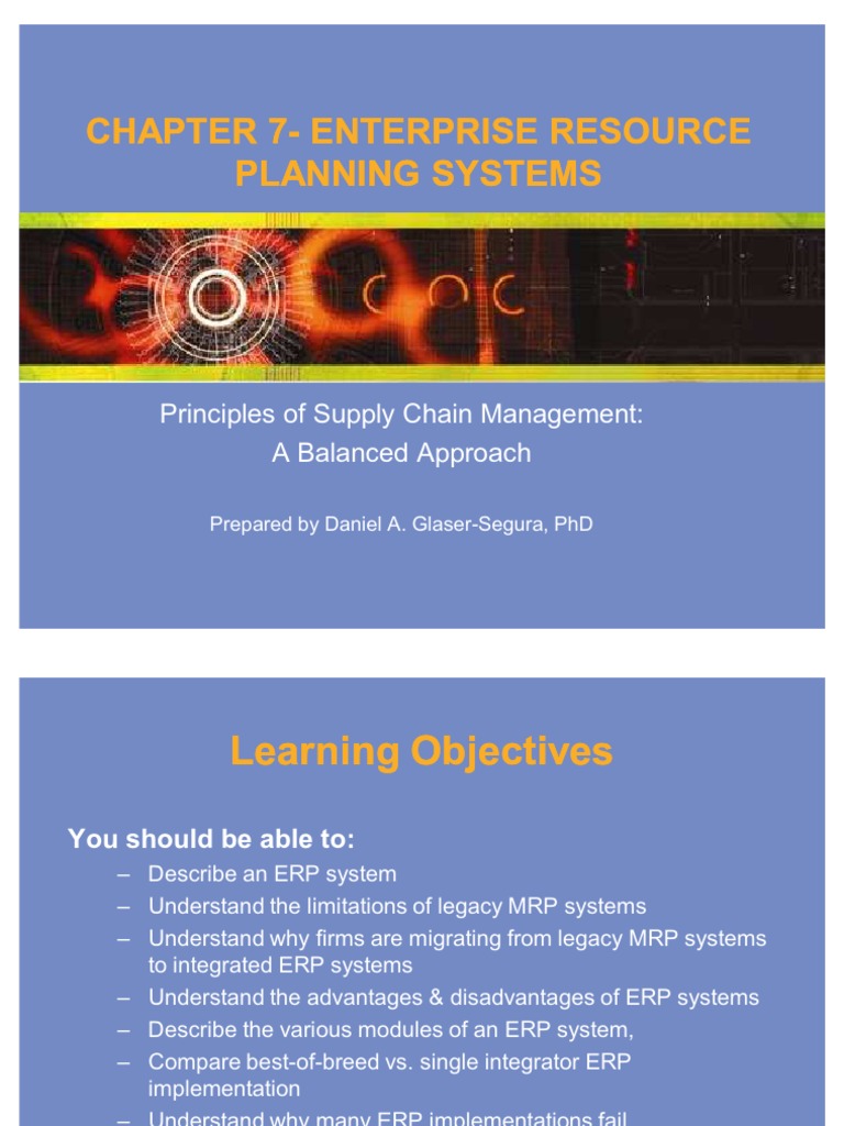 Principles of Supply Chain Management: A Balanced Approach: Prepared by ...