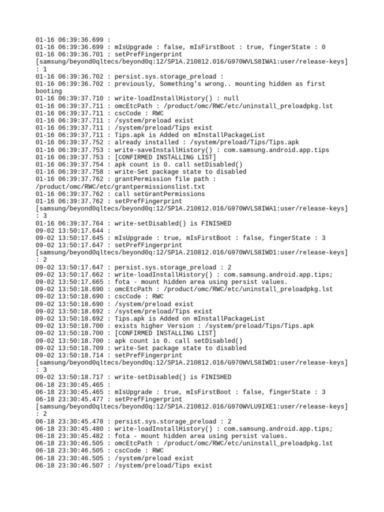 Preload Installer | PDF