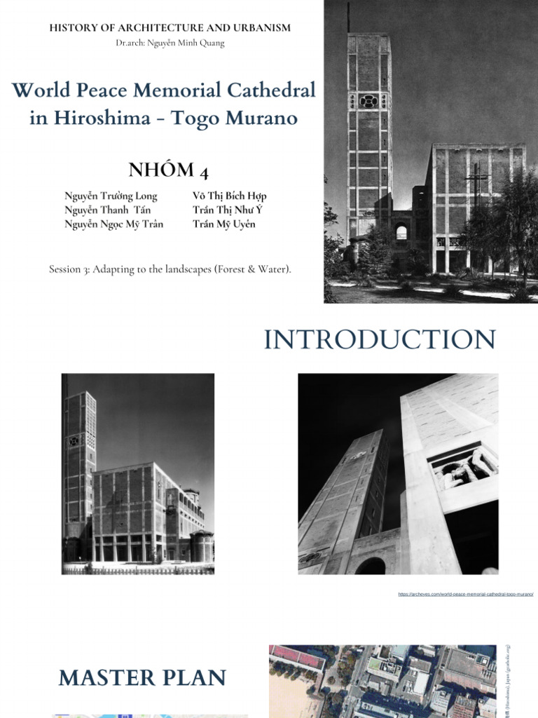 Tuần 4 - World Peace Memorial Cathedral in Hiroshima - Togo Murano | PDF