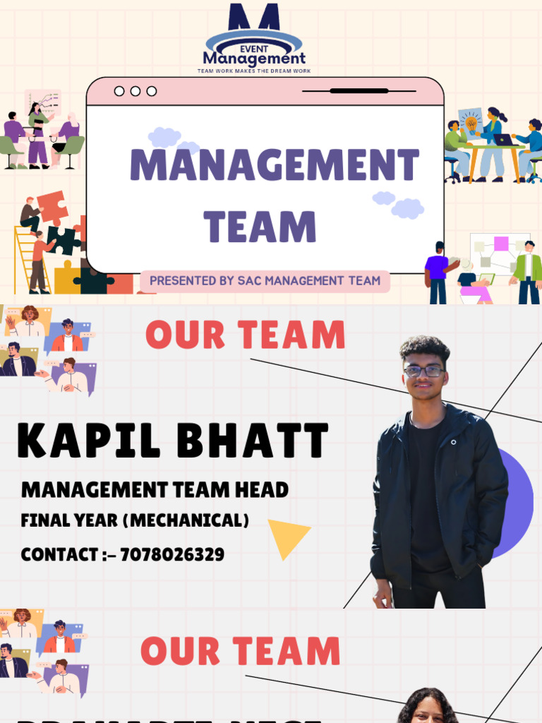 Event Management Team | PDF