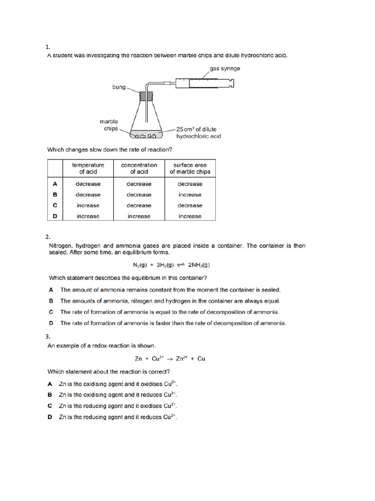 Chemical Reactions | PDF | Games & Activities | Computers