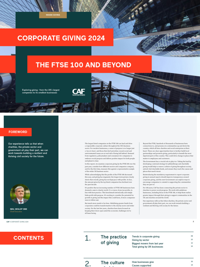 corporate_giving_report_ftse_100_2024 | PDF