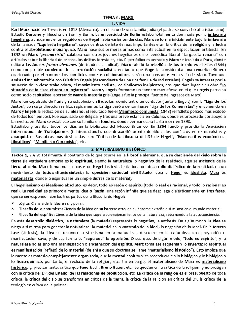 Wuolah Free TEMA 6 MARX Gulag Free | PDF