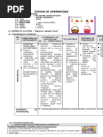 MIERCOLES 5 - SESIÓN DE APRENDIZAJE Divertido Es Agrupar Con Frutas | PDF | Cognición