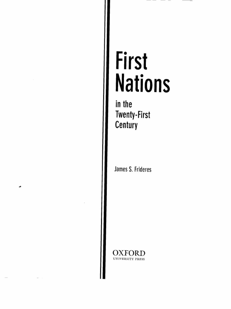 No7-Aboriginal Languages (First Nations in 21st Century-Frideres) | PDF