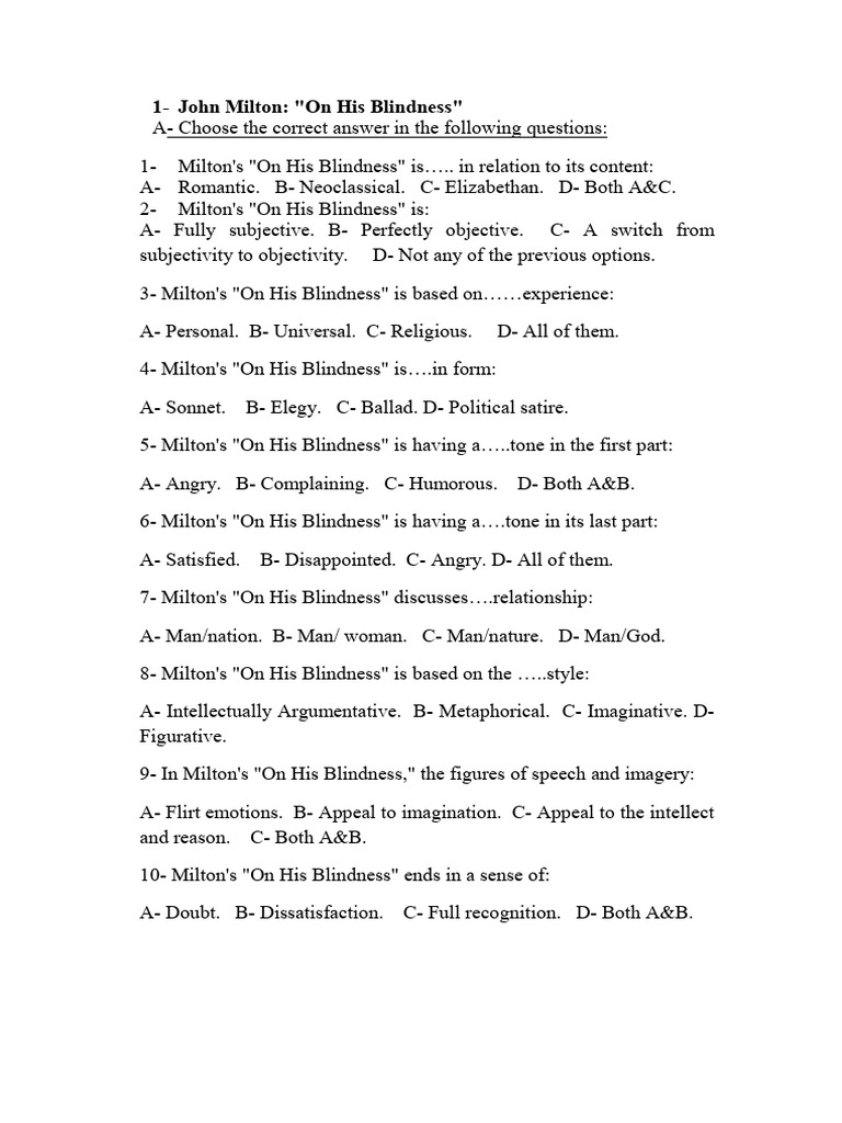 MC, Arts Third, 1 | PDF