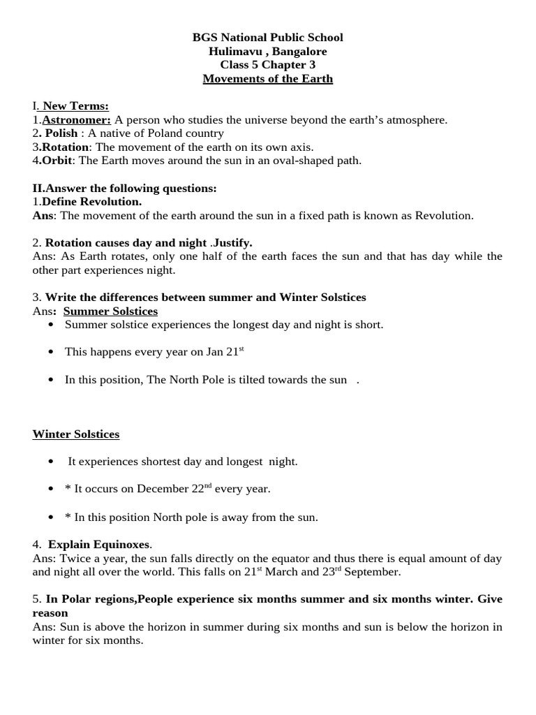 CONLIB Ch3Movementsoftheearth 20240825104756 | PDF