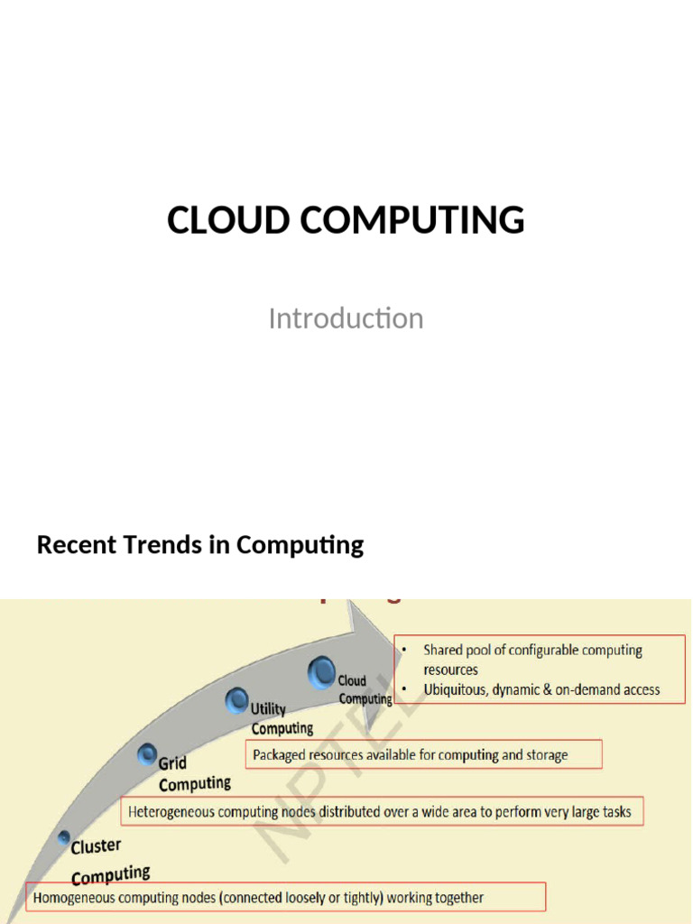 Cloud Computing 1 | PDF