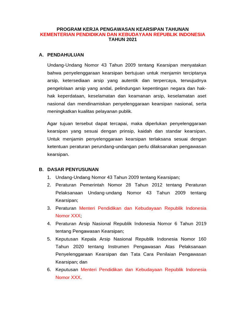 CONTOH PKPKT 2021 (ASKI) | PDF