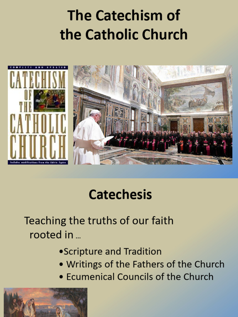 Intro To Catechism For Cath 101 | PDF