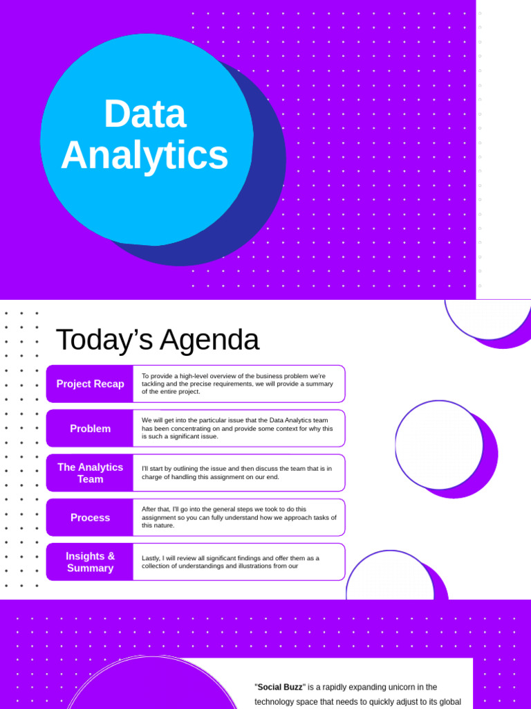Task 3 Social Buzz Presentation Pdf