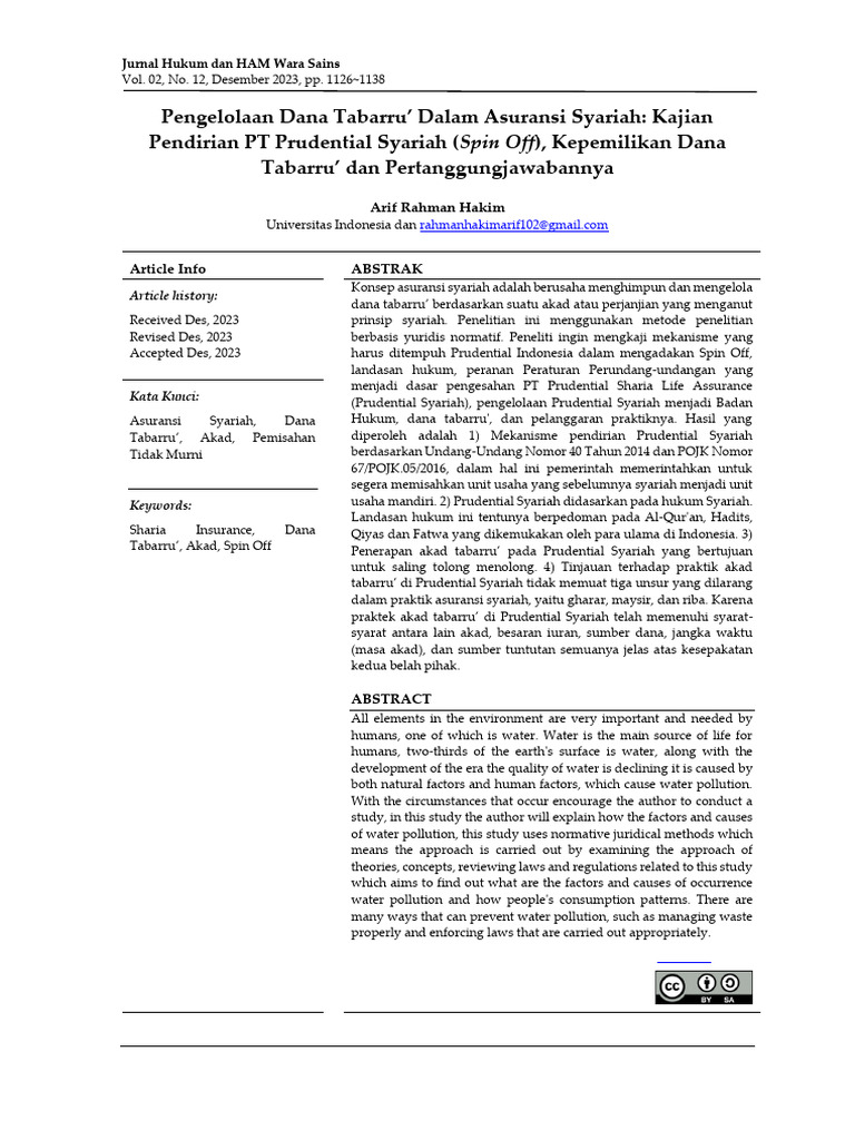 WSN-HK-005 - Arif Rahman Hakim-Template | PDF